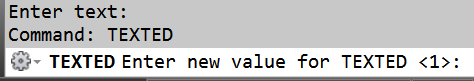 Editing DTEXT on the Command Line – Advanced CAD Technology